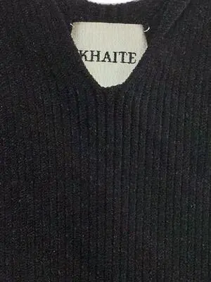 Khaite Ribbed-knit Midi Dress
