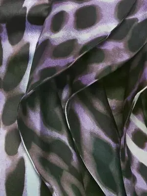 Just Cavalli Leopard-print Strapless Mini Dress