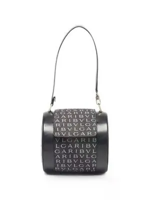 BVLGARI Cylinder Logo-print Tote Bag