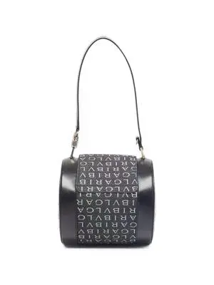 BVLGARI Cylinder Logo-print Tote Bag
