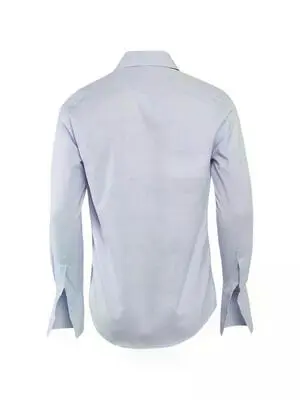 Hermès Patterned Long-sleeve Shirt - Blue