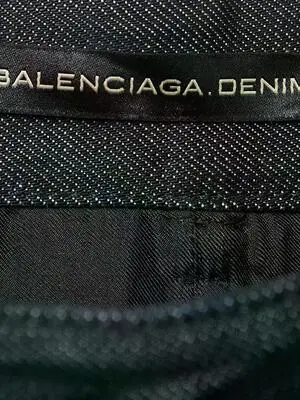 Balenciaga Denim Mini Skirt