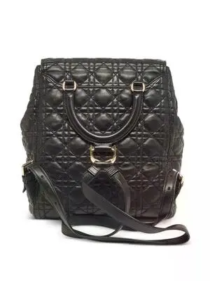 Dior Stardust Cannage Backpack - Black