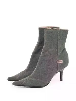 Dior Pointed-toe Heeled Ankle Boots