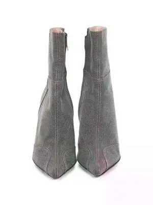Dior Pointed-toe Heeled Ankle Boots
