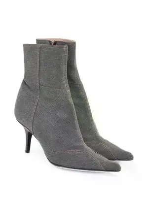 Dior Pointed-toe Heeled Ankle Boots