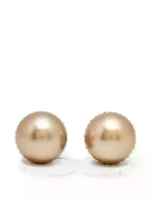Dior Tribales Crystal Faux Pearl Earrings - Neutrals