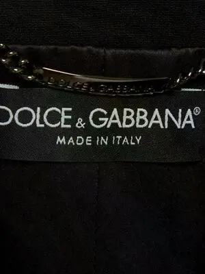 Dolce & Gabbana Beaded Belted Coat