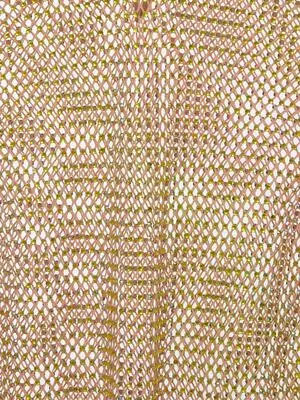 Zimmermann Rhinestone-embellished Mesh Top