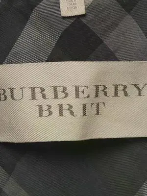 Burberry Belted Trench Coat - Grey
