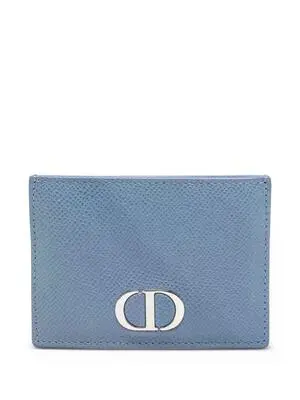 Dior 30 Montaigne Card Holder - Blue