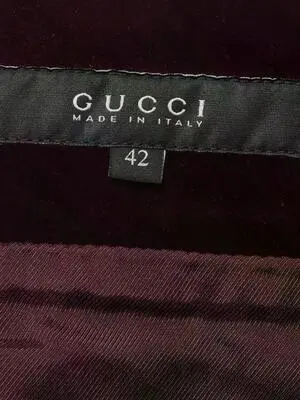 Gucci Zip-up Mini Skirt