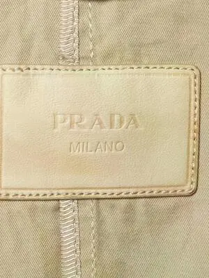 Prada Cape-sleeve Belted Coat