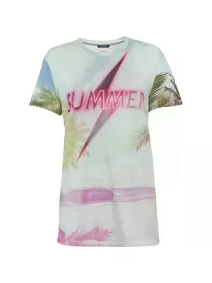 Balmain Crew-neck T-shirt - Blue