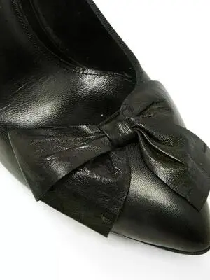Bottega Veneta Bow-detail Leather Pumps
