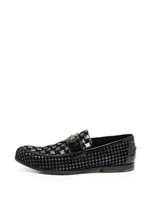 JIMMY CHOO Patent-leather Penny Loafers