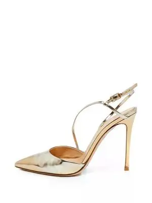 GIANVITO ROSSI Pointed-toe Slingback-strap Pumps