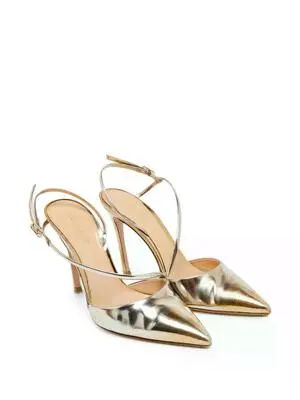 GIANVITO ROSSI Pointed-toe Slingback-strap Pumps