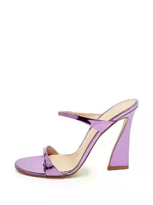 GIANVITO ROSSI Aura Heeled Sandals - Purple
