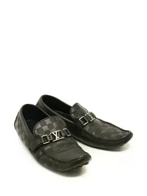 LOUIS VUITTON Hockenheim Damier Loafers