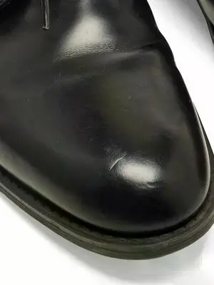 LOUIS VUITTON Logo Monogram Oxford Shoes