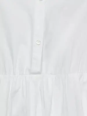 Maje Rebello Cotton Shirt Mini Dress