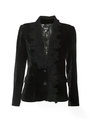 Dolce & Gabbana Single-breasted Jacket - Black