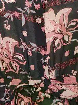 Gucci Floral-print Belted Maxi Dress