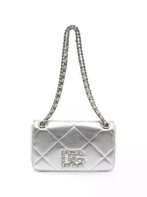 Dolce & Gabbana Dg Logo Quilted Shoulder Bag