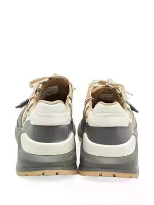 Burberry Ramsey Check Sneakers - Neutrals