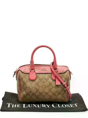 COACH Mini Bennett Canvas Tote Bag