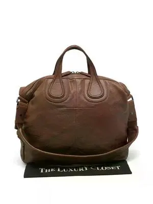 Givenchy Nightingale Leather Satchel