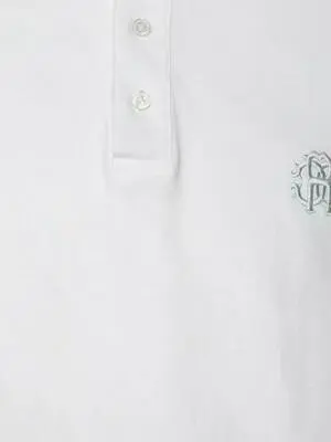 Roberto Cavalli Logo-embroidered Polo Shirt