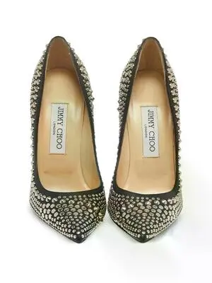 JIMMY CHOO Stud-embellishment Heeled Pumps