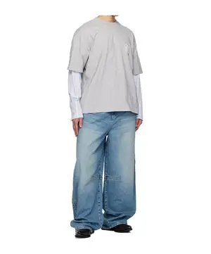 EGONLAB Overscaled Belt Loop Jeans