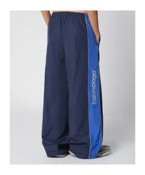 Balenciaga Elastic Waist Casual Pants