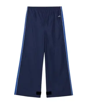 Balenciaga Relaxed Tracksuit Pants With Graphic And Contrast Stripes