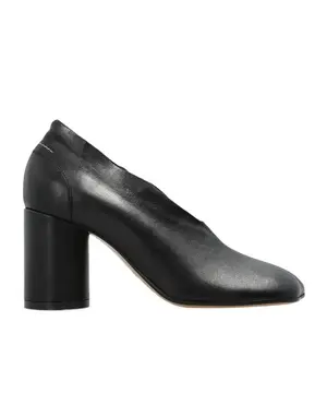 MAISON MARGIELA Mm6 Maison Margiela Square Toe Slip-On Pumps