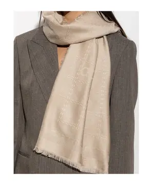 FERRAGAMO Fringed Scarf