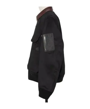Sacai Long-sleeved Zip-up Jacket With Multiple Pockets