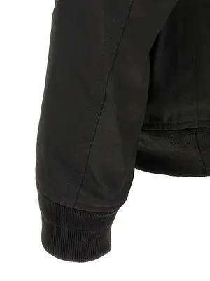 Sacai Long-sleeved Zip-up Jacket With Multiple Pockets