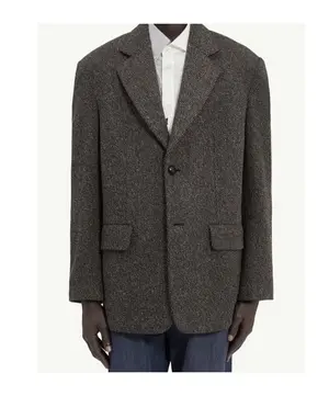 MAISON MARGIELA Wool Tweed Suit Jacket