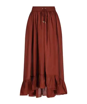 Zimmermann Ruffled Maxi Skirt