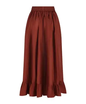 Zimmermann Ruffled Maxi Skirt