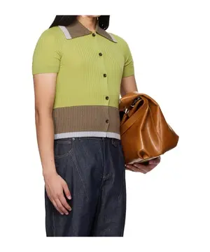 EGONLAB Collared Wool Knit Cardigan