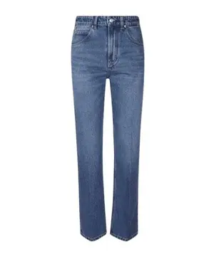 Victoria Beckham Belt Loop Jeans - Blue