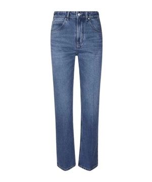 Victoria Beckham Logo Patch Jeans