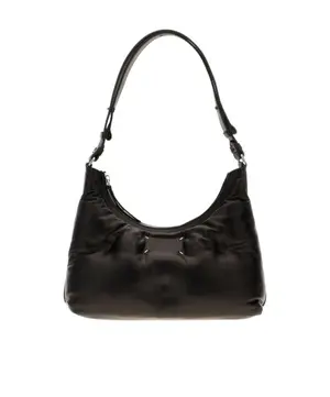 MAISON MARGIELA Quilted Shoulder Bag - Black