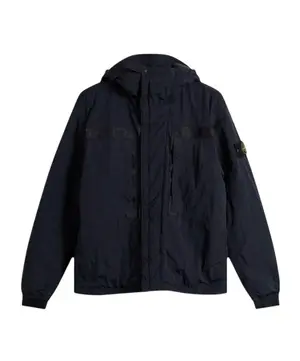Stone Island Long-sleeved Casual Jacket - Black