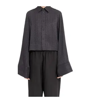 MAISON MARGIELA Viscose Blend Jacquard Shirt